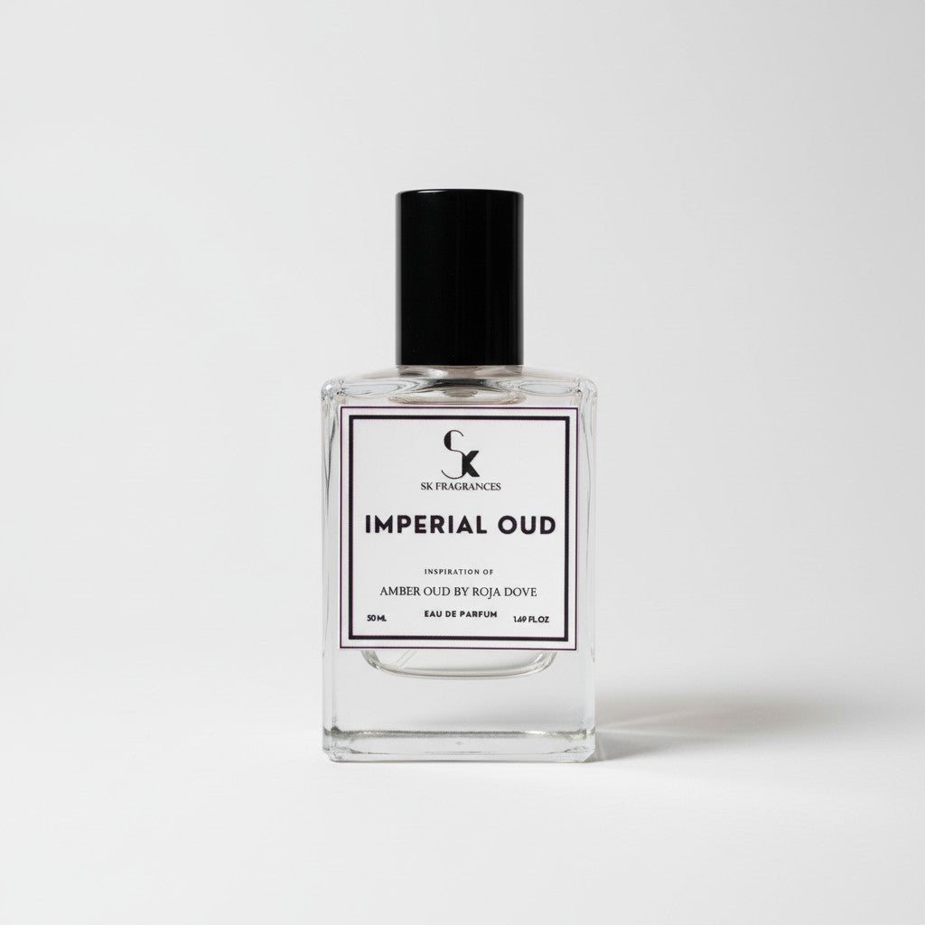 Imperial Oud – Our impression of Amber Oud by Roja Dove – SK Fragrances